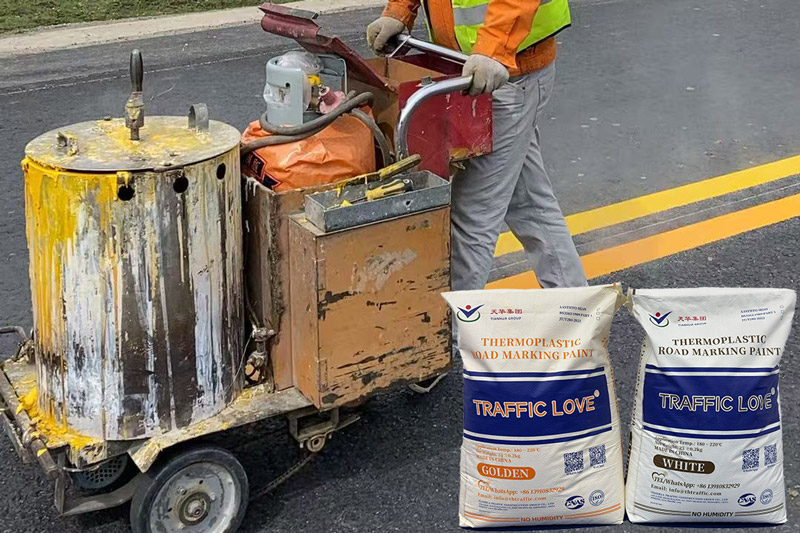 AASHTO M249 Thermoplastic Road Marking Paint - Tianhua Traffic